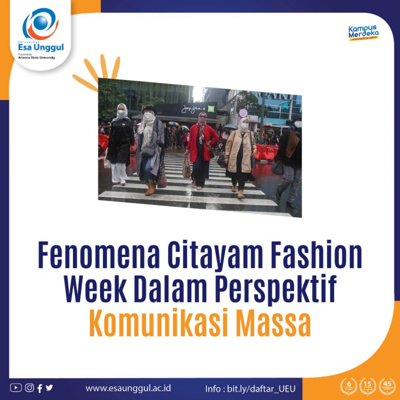 Fenomena Citayam Fashion Week Dalam Perspektif Komunikasi Massa ... Fenomena Citayam Fashion Week Dalam Perspektif Komunikasi Massa ...